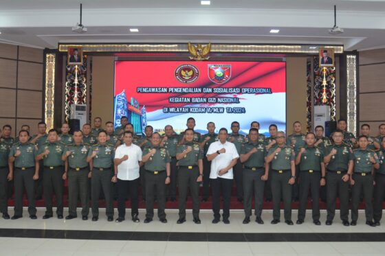 Kodam VI/Mlw Gelar Sosialisasi Operasional Badan Gizi Nasional, Sinergi ...