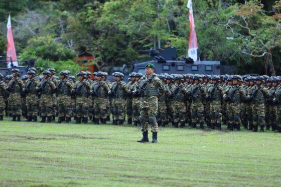Kodam VI/Mlw Gelar Upacara Penetapan Komcad Matra Darat Gelombang II ...